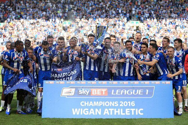 Wigan Athletic League One Champions 2016 Wigan Athletic Football ... Wigan Athletic League One Champions 2016 Wigan Athletic Football ...