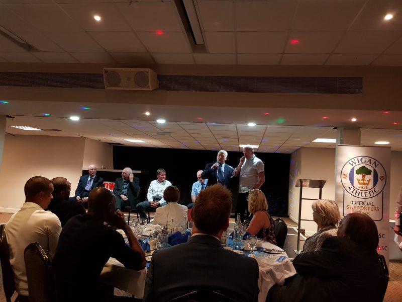 Supporters Bar in West Stand for WBA game Wigan Athletic Football ...