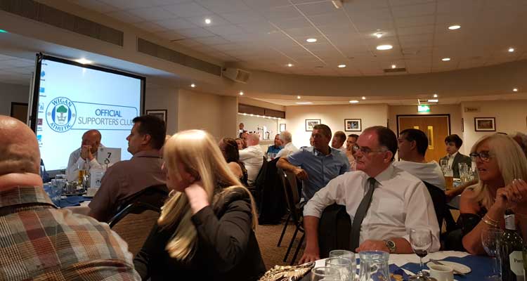 Supporters Club Bar info 20th Oct 2019 Wigan Athletic Football ...